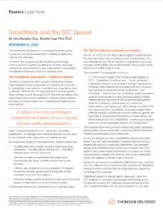 SolarWinds and the SEC Lawsuit - John Bandler